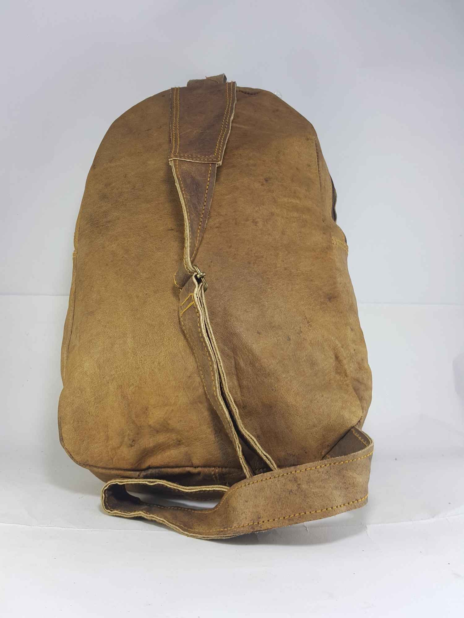 Himalayan Yak Leather Shoulder Bag 3 Zip | Price: US$33.6 | Bag ...