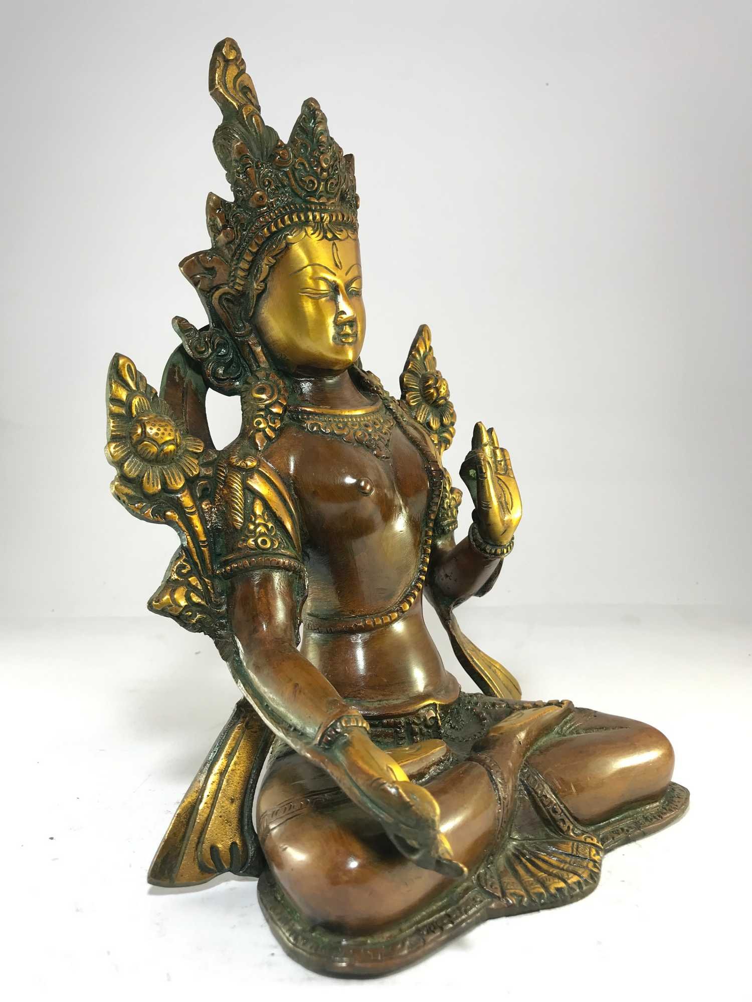 Statue Of White Tara | Price: US$100 | Statue - Sand Casting | Tara ...