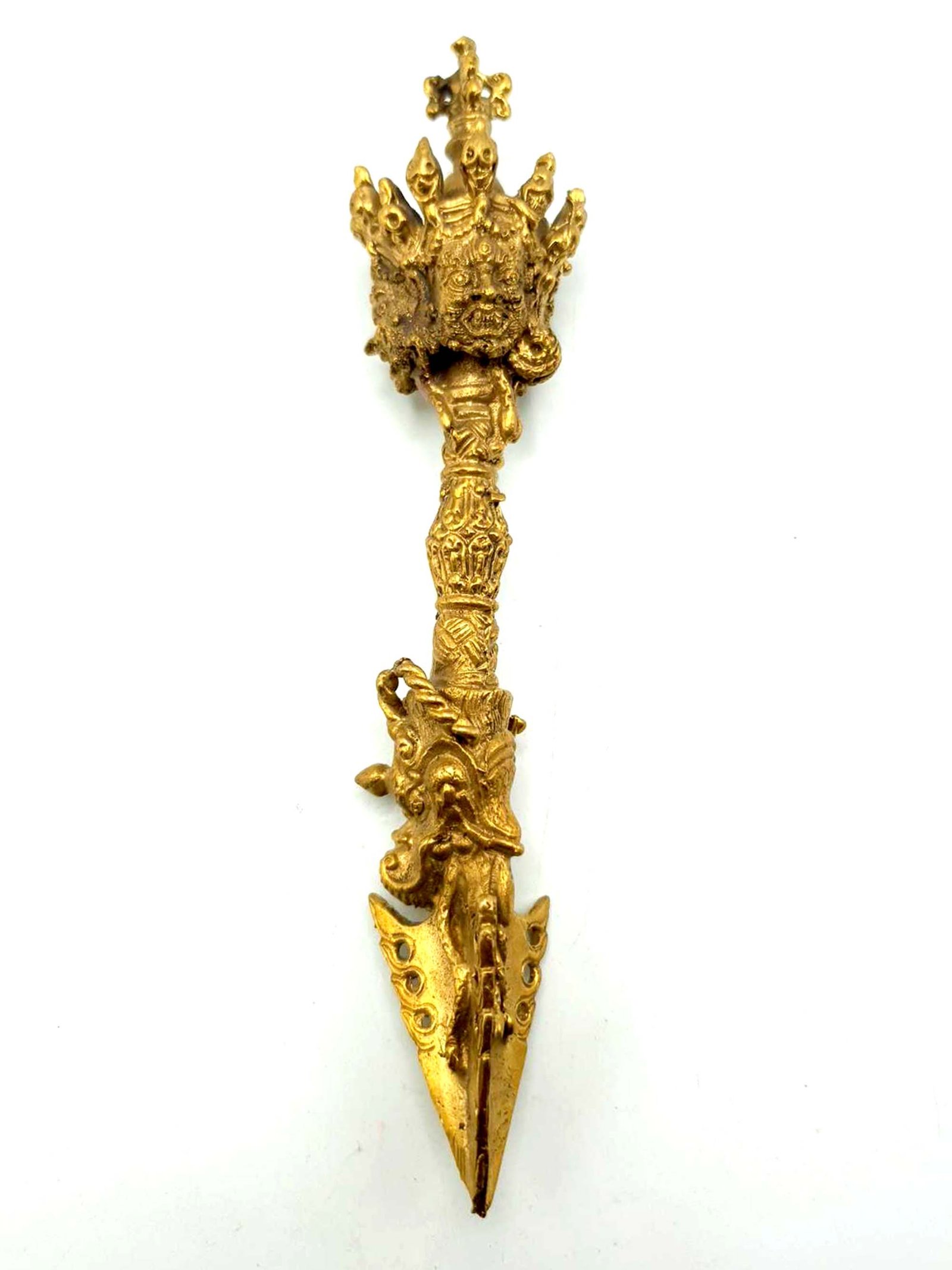 Tindy Phurba Glossy With Three Heads | Price: US$28 | Phurba And ...