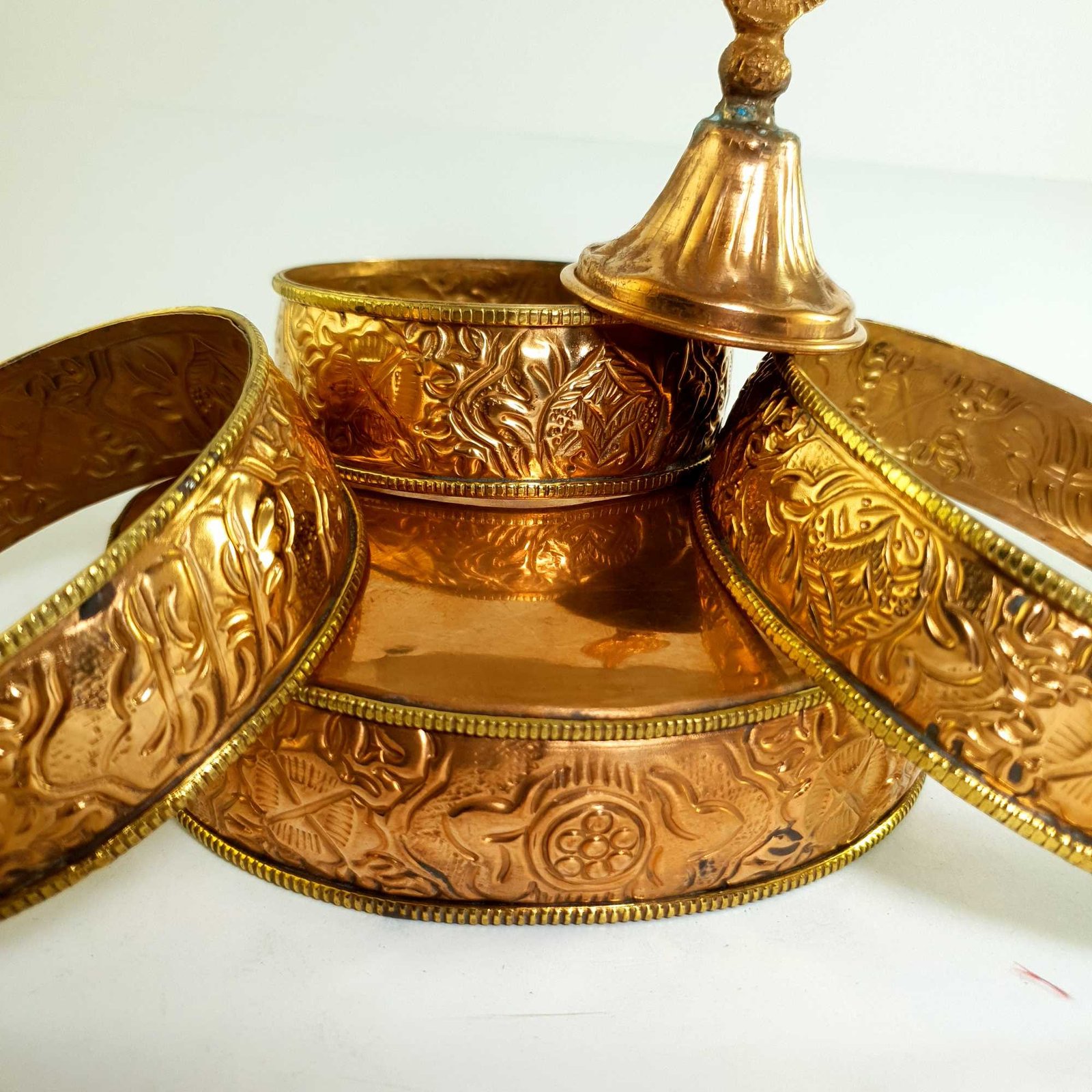 Copper Ratna Mandala Offering | Price: US$48 | Ritual Item - Offerings ...