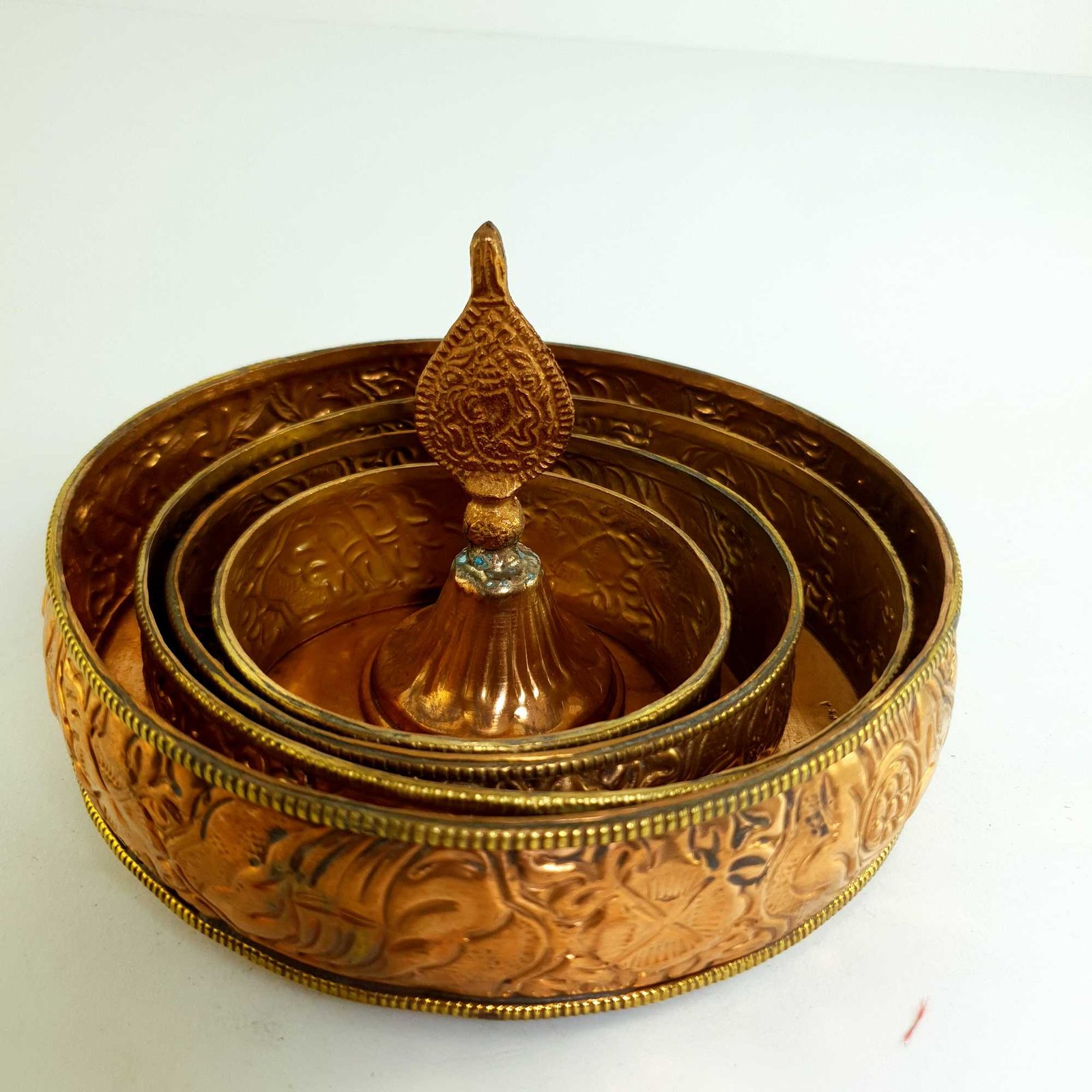 Copper Ratna Mandala Offering | Price: US$48 | Ritual Item - Offerings ...