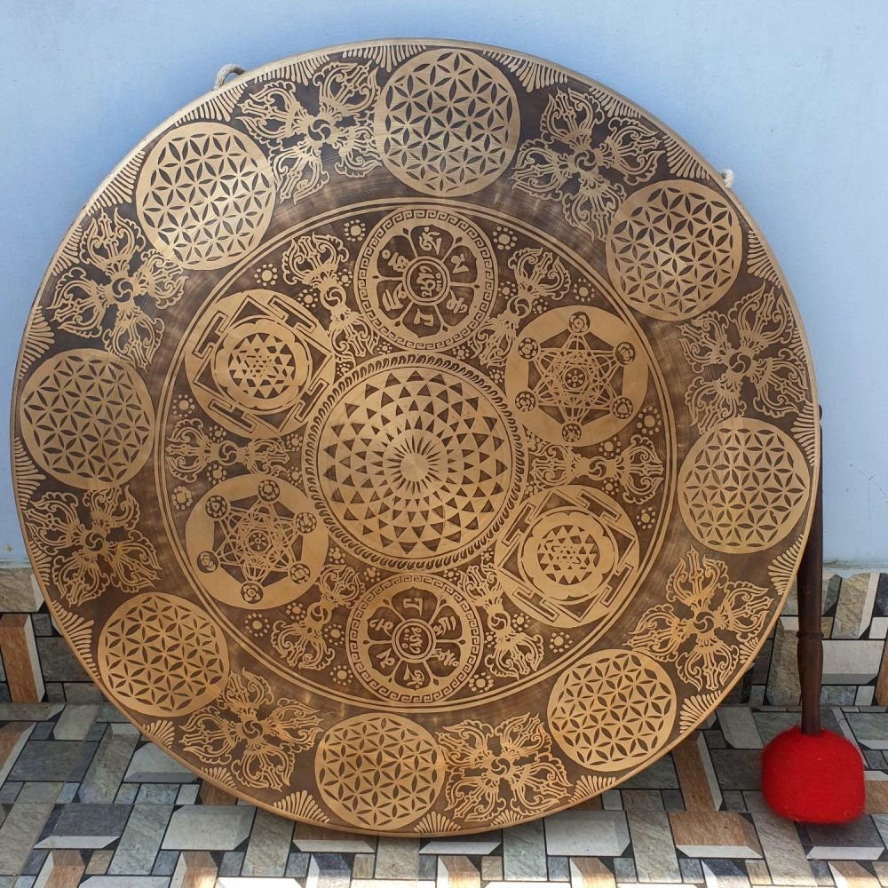 Handmade gong , Bronze Chau Gong, Tam-tam Gong, Symphonic Gong With ...