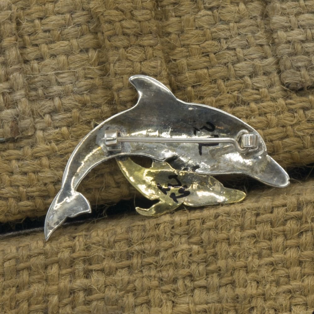 Classic Sterling Silver Dolphin Design Brooch | Price: US$80 | Jewelry ...