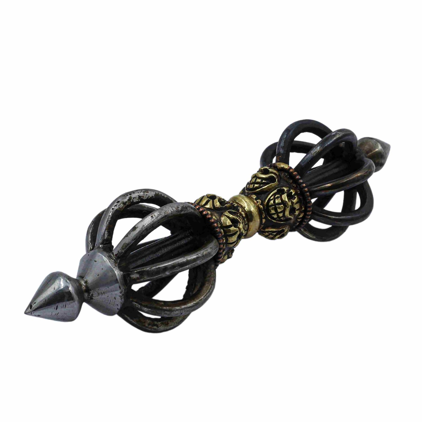 High Quality, 3 Metal Dorje Copper, Bronze And Iron, Vajra – 4 × 20 cm ...