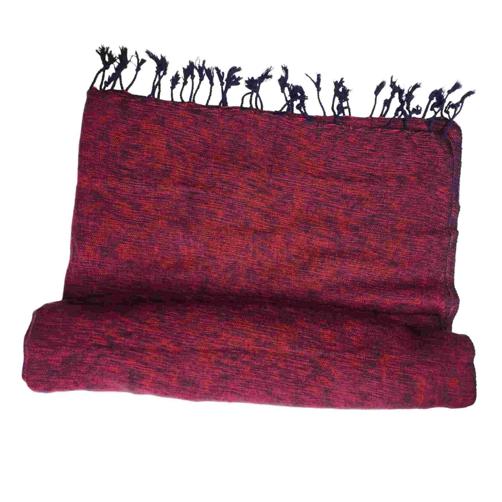 Yak Wool Blanket, Nepali Acrylic Hand Loom Blanket, Purple, Large Size ...