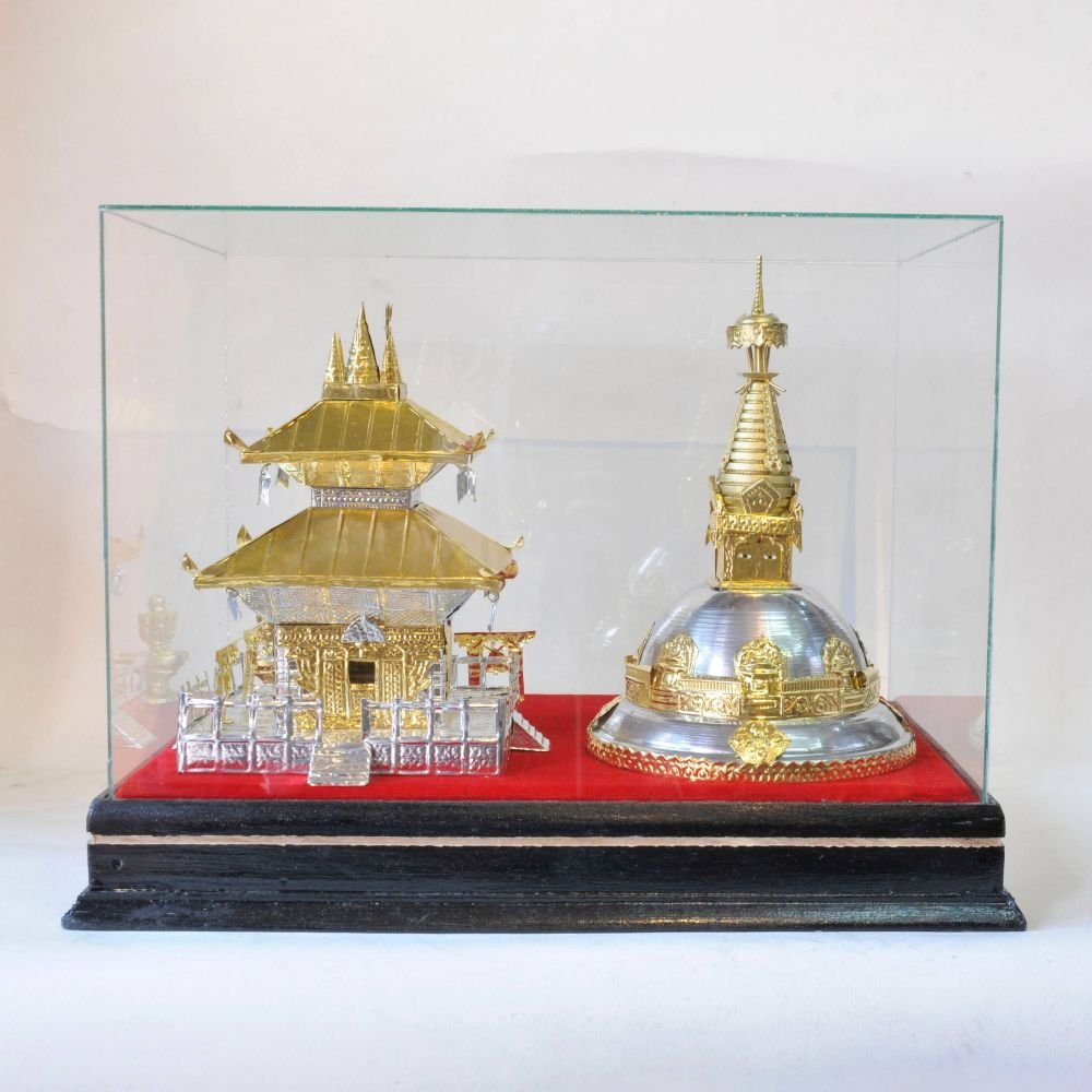 Traditional Handmade Nepali Gift Item Of Swayambhunath Stupa And ...