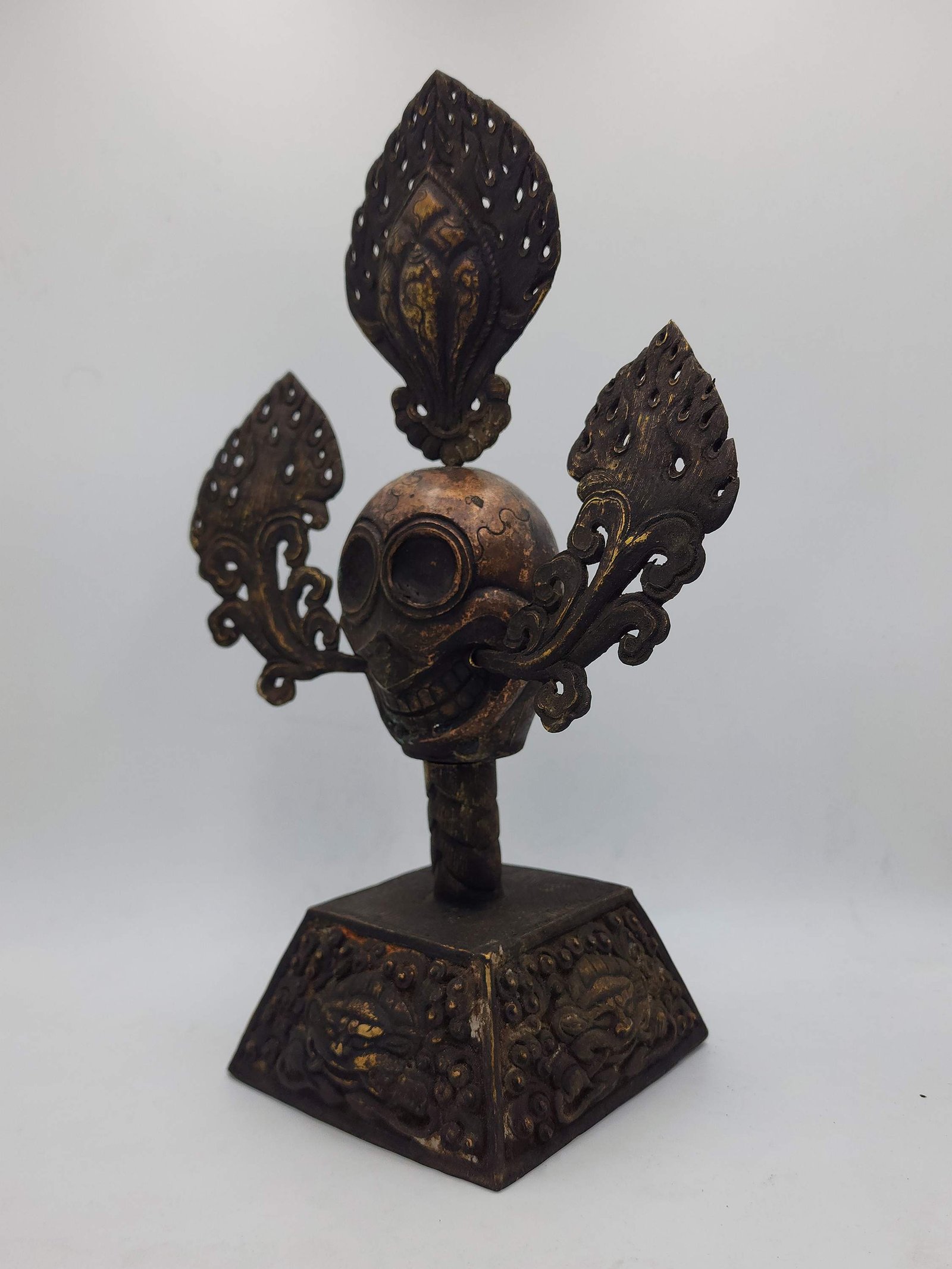 Antique Buddhist Handmade Statue Of Citipati Head | Price: US$200 ...