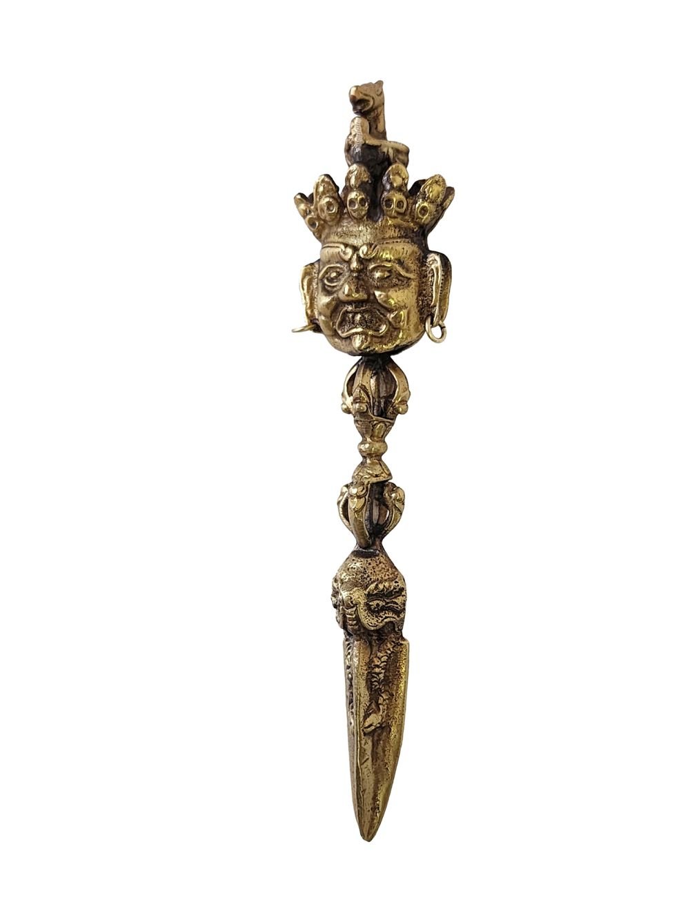 Brass Phurba | Experience Spiritual Protection with the Authentic Brass ...