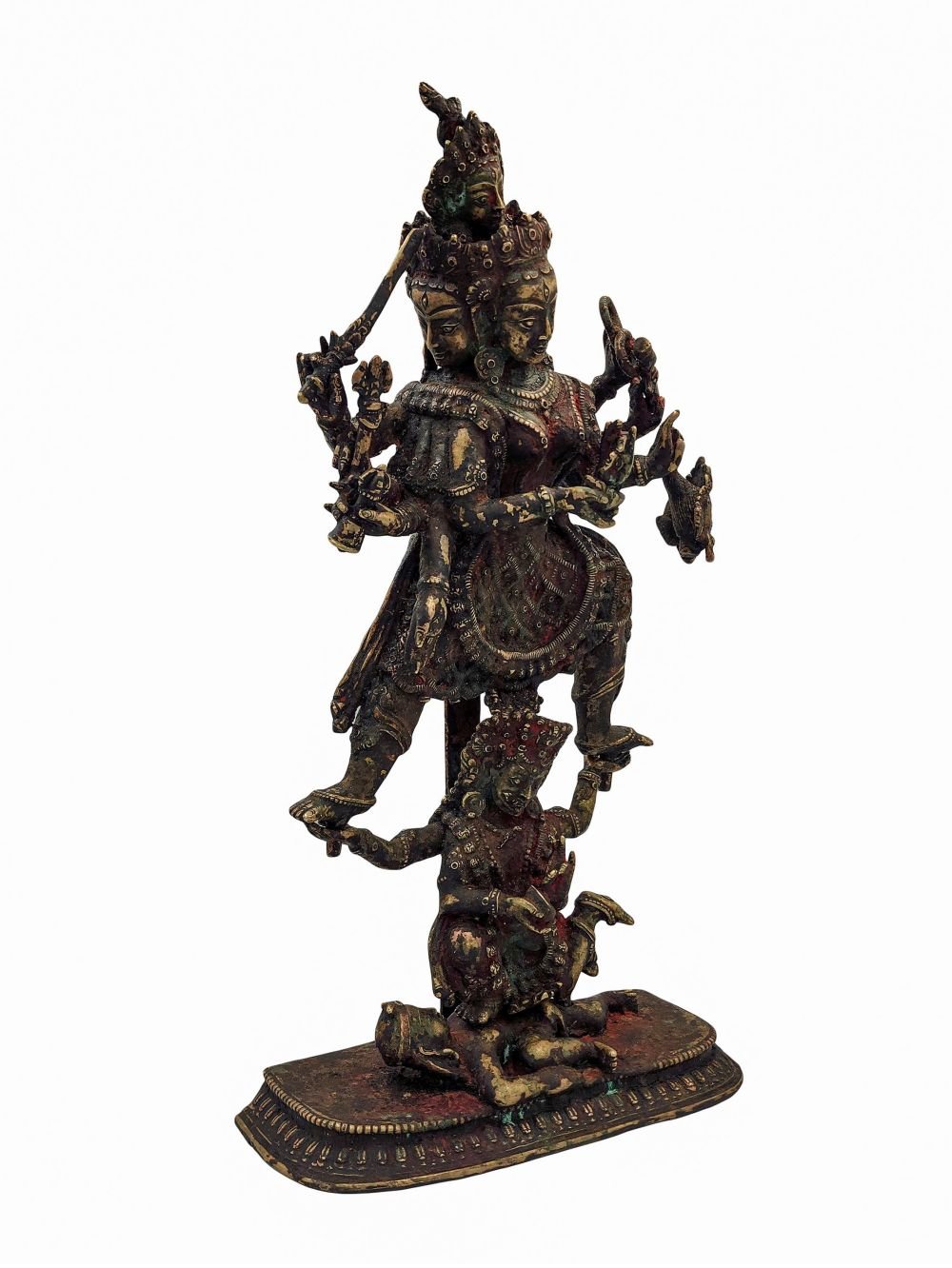 Nepali Handmade Statue Of Siddhi Lakshmi Antique Finishing | Price: US ...