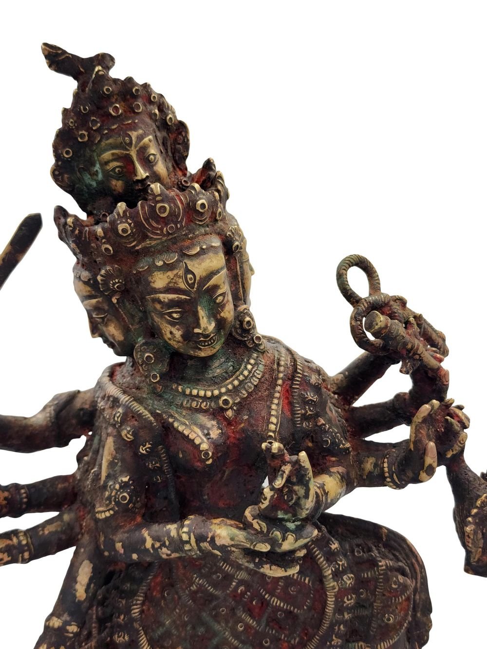 Nepali Handmade Statue Of Siddhi Lakshmi Antique Finishing | Price: US ...