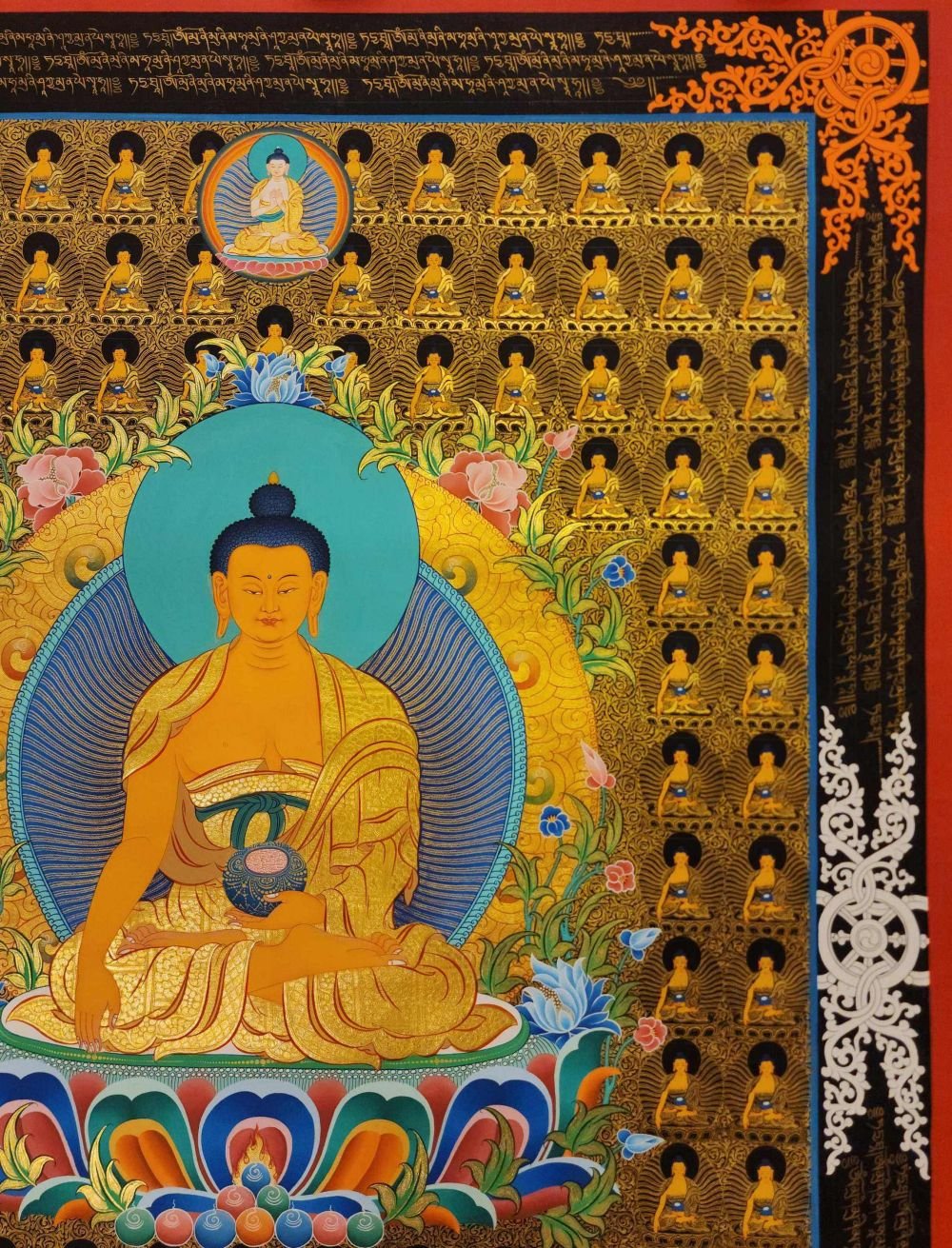 Shakyamuni Buddha Thangka, master Quality , Buddhist Traditional ...