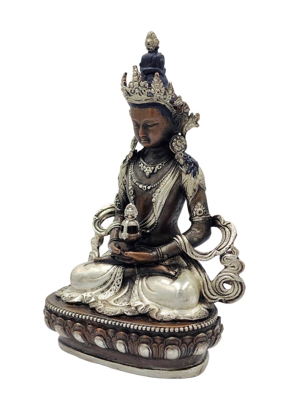 Silver Oxidized Statue | Statue - Miniature | Handicraft Seller of Nepal