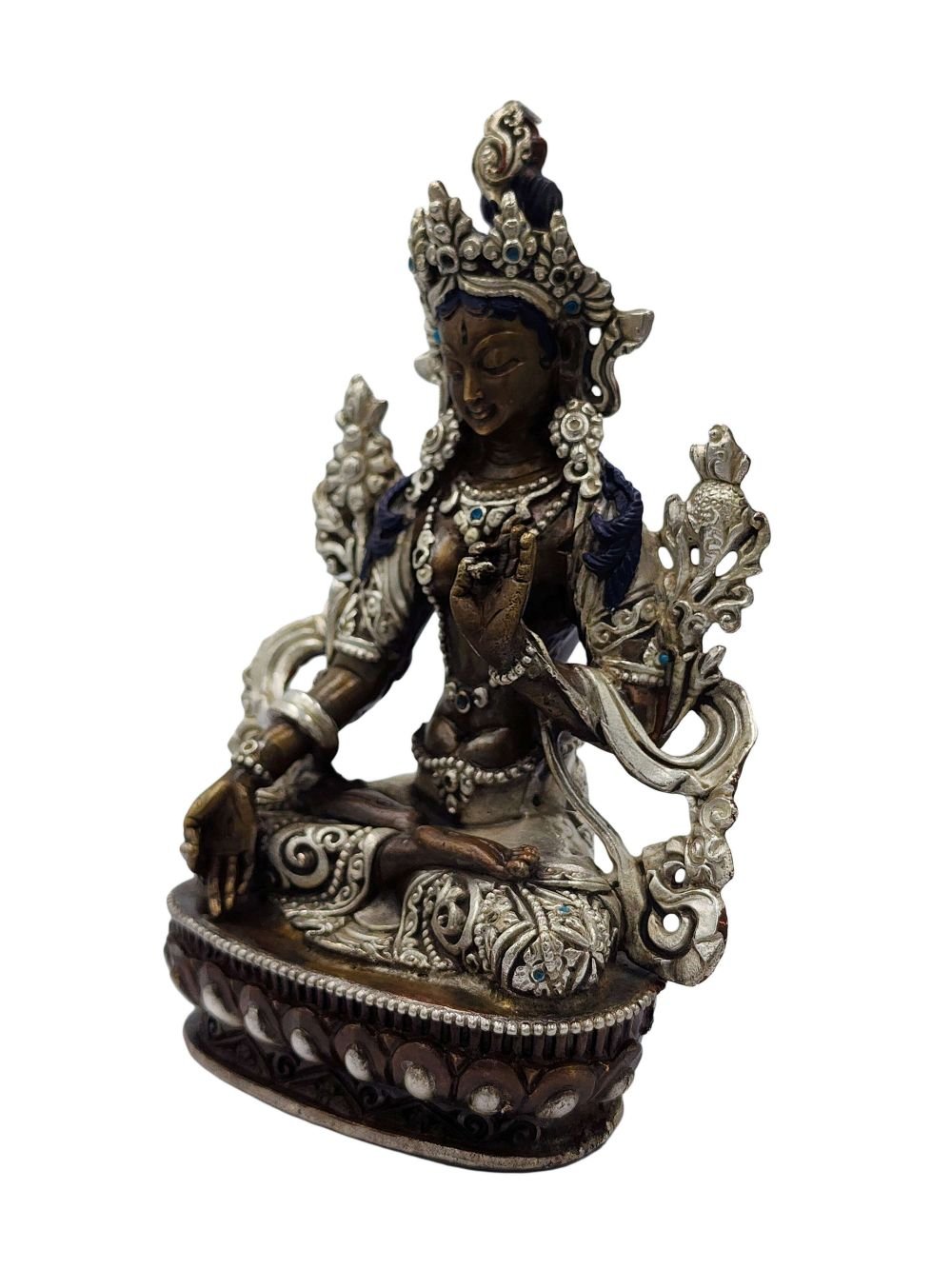Silver Oxidized Statue | Statue - Miniature | Handicraft Seller of Nepal