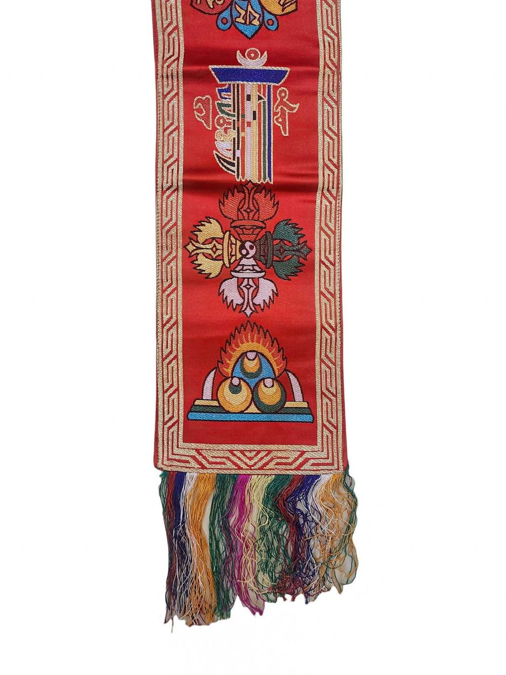 cotton Wall Hanging, Handmade In Nepal With Double Dorje And Other ...