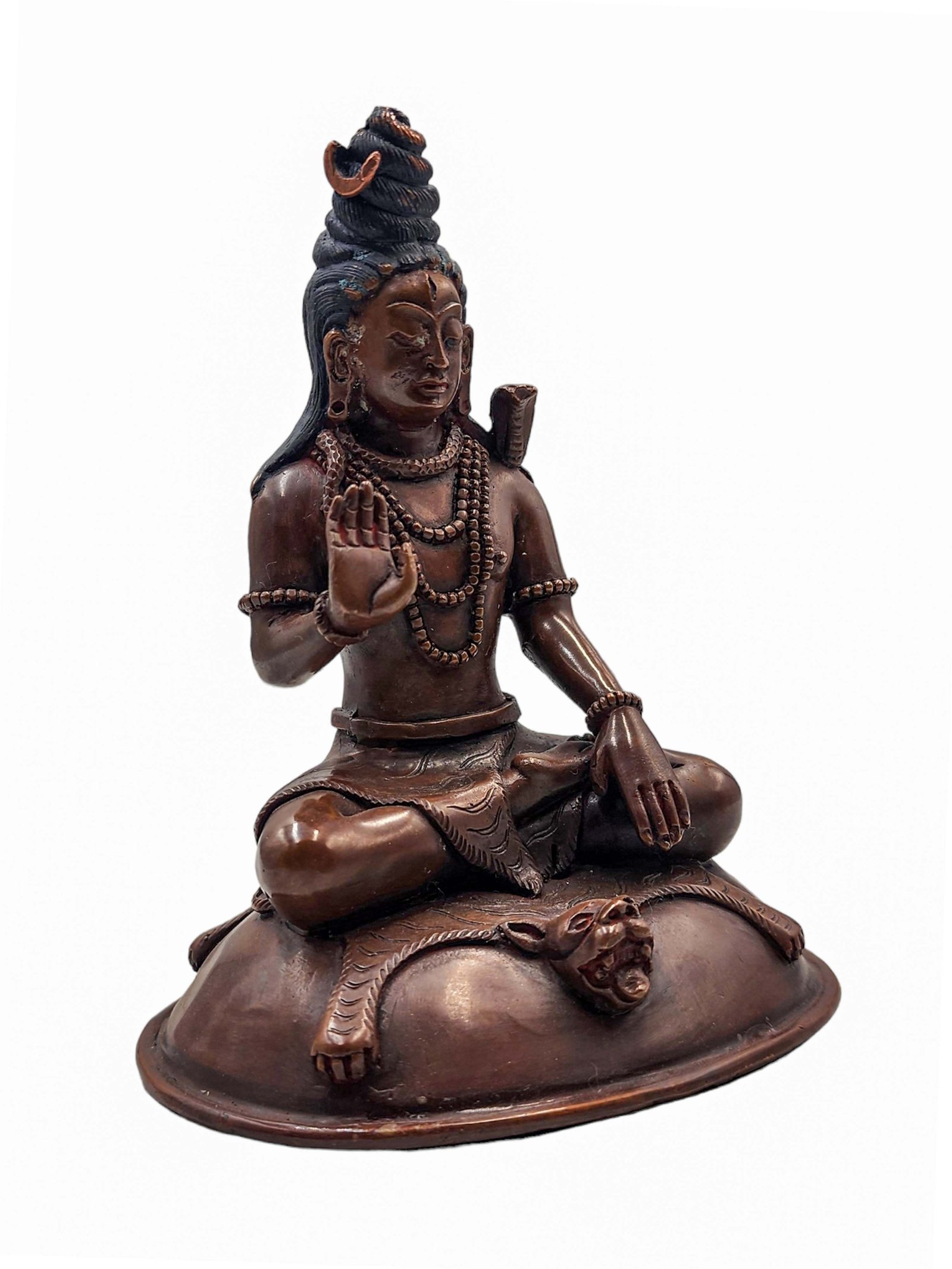 Statue Of Durga Oxidized | Price: US$50 | Statue - Miniature | Oxidized ...