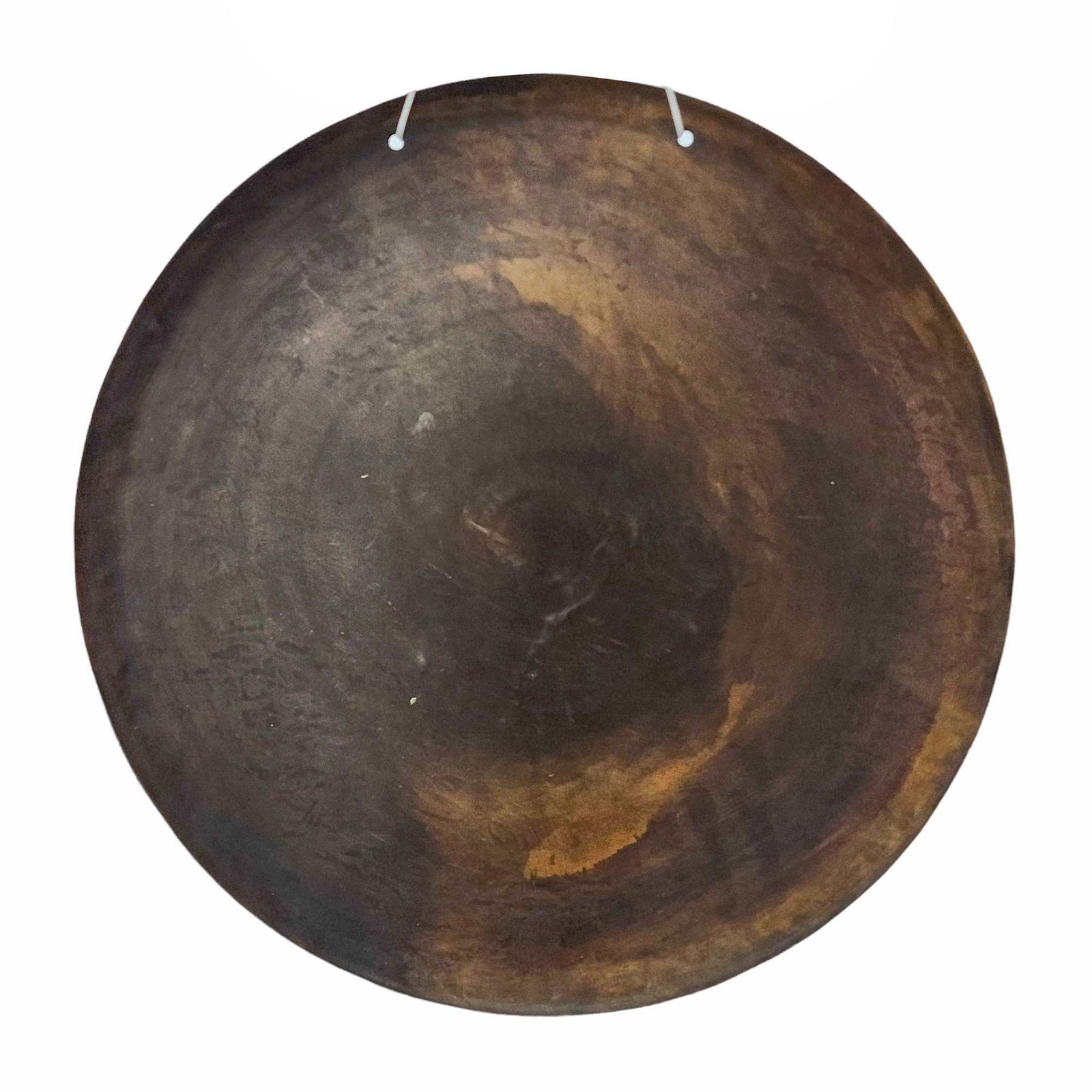 Gong, Tibetan Handmade, Wind Gong, Flat Gong – 47 × 47 cm | Bronze by ...