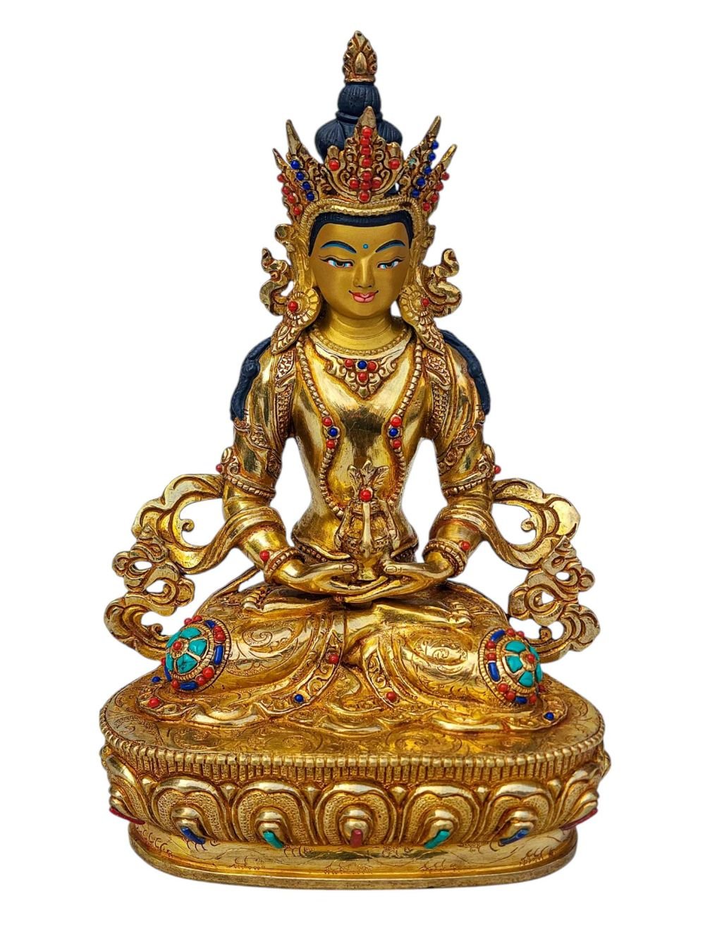 Aparimita Handmade Statue – Full Gold Plated Face Painted | Price: US ...
