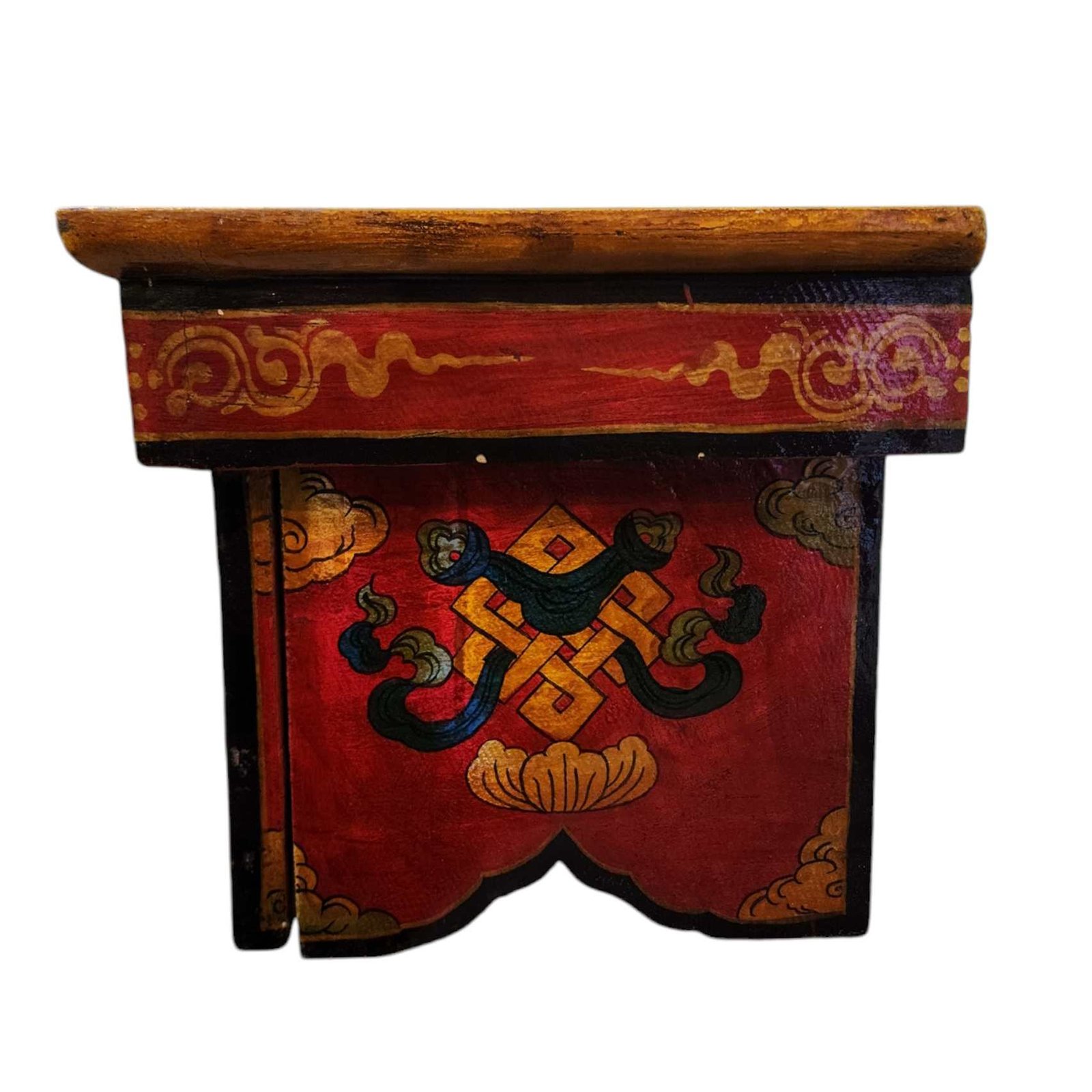 Tibetan Ritual Foldable Table With Lions | Price: US$66 | Altar And ...